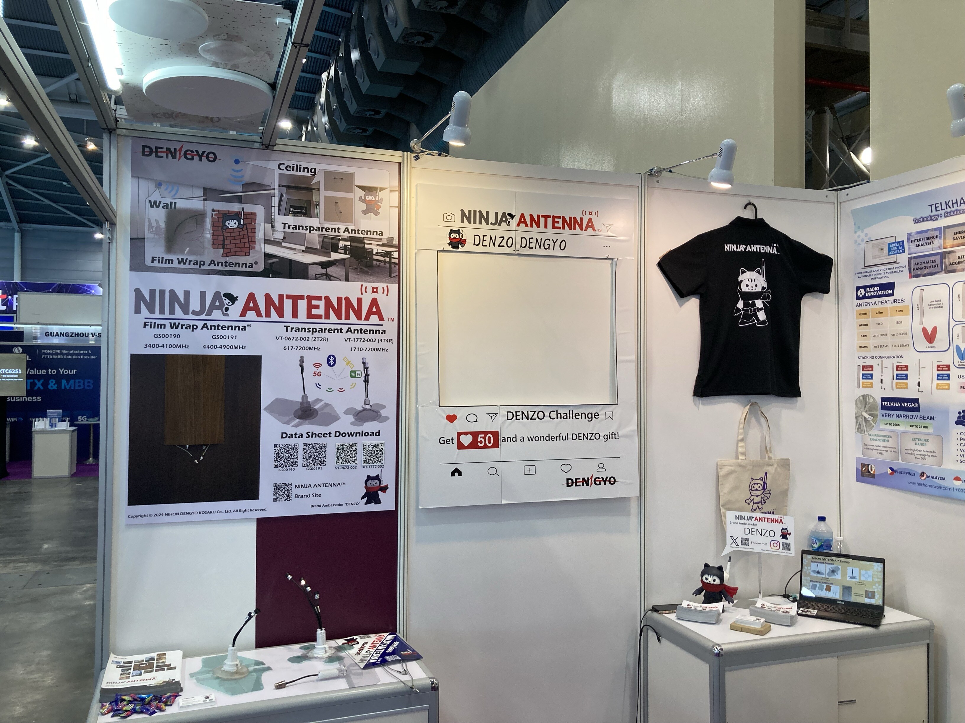 Thank you for visiting DENGYO booth in CommunicAsia 2024!